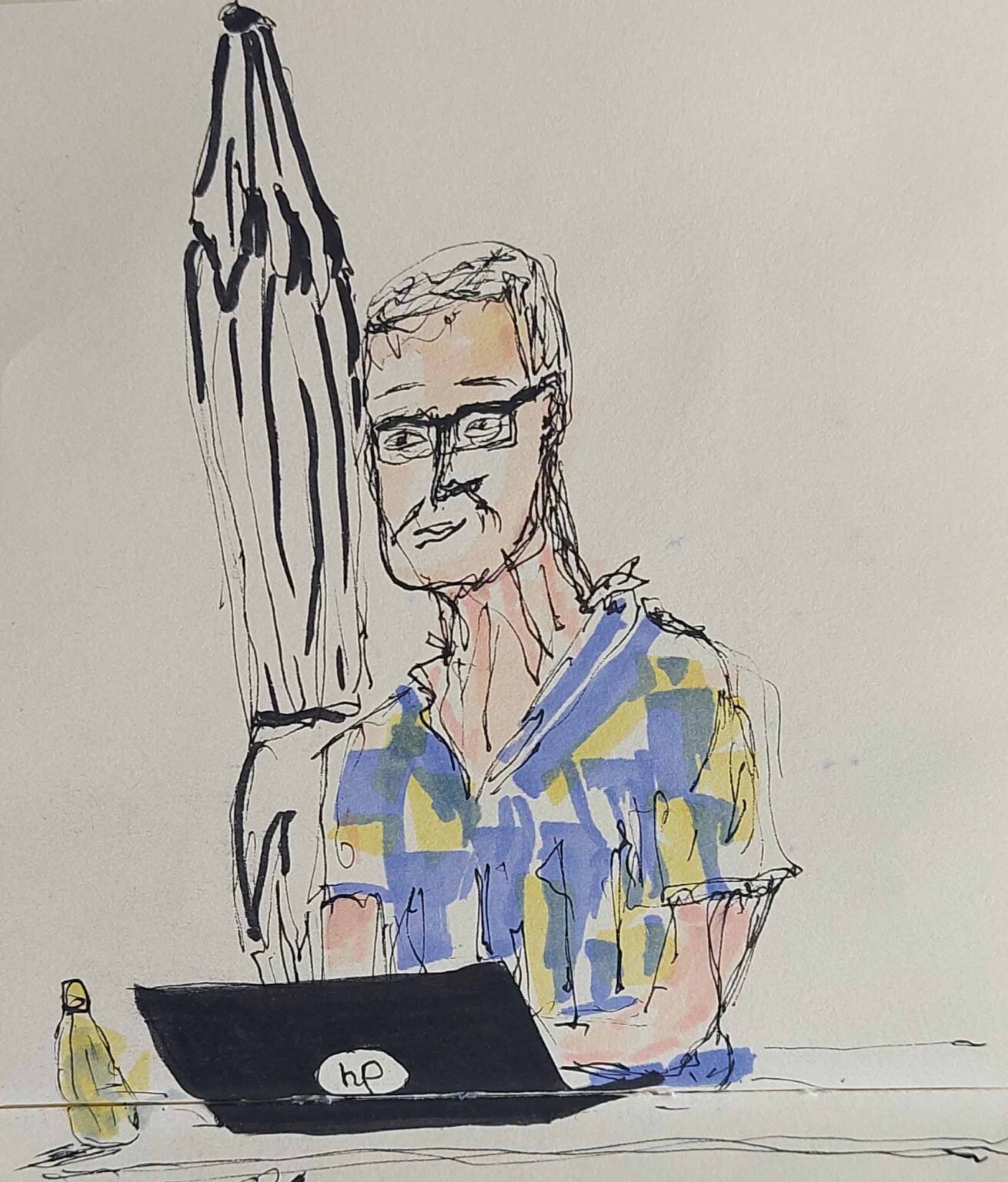 How to sketch people in motion? - Sketch in Travel
