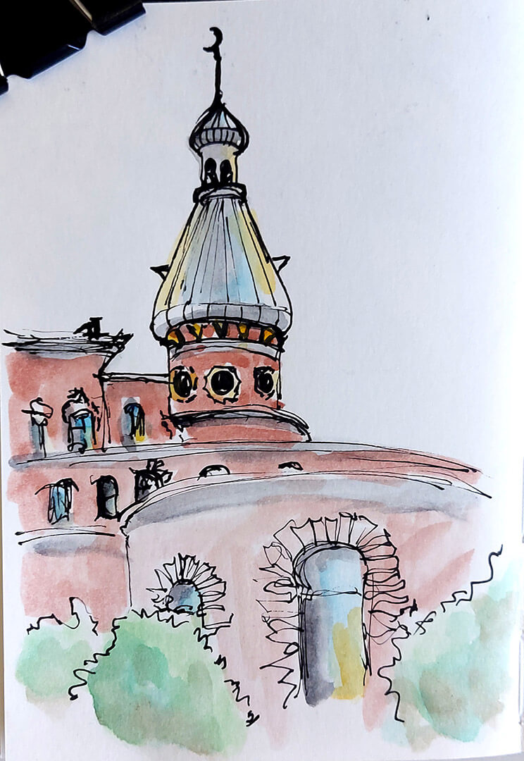 A Sketching Adventure in Tampa, Florida - Sketch in Travel