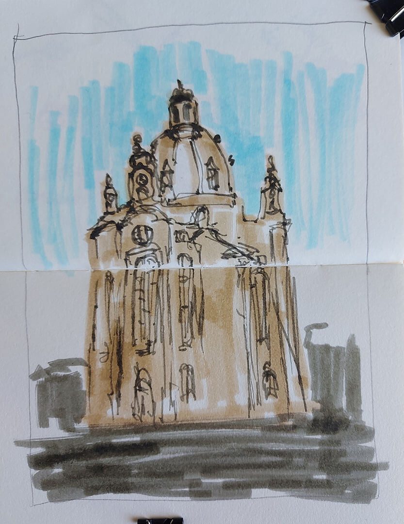 How to Make a Sketch in 10 Minutes - Sketch in Travel